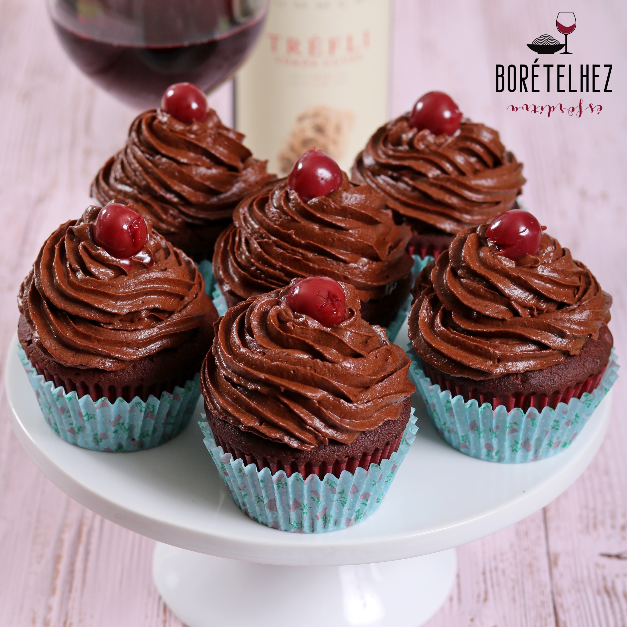 Lúdláb cupcake - Borételhez és fordítva